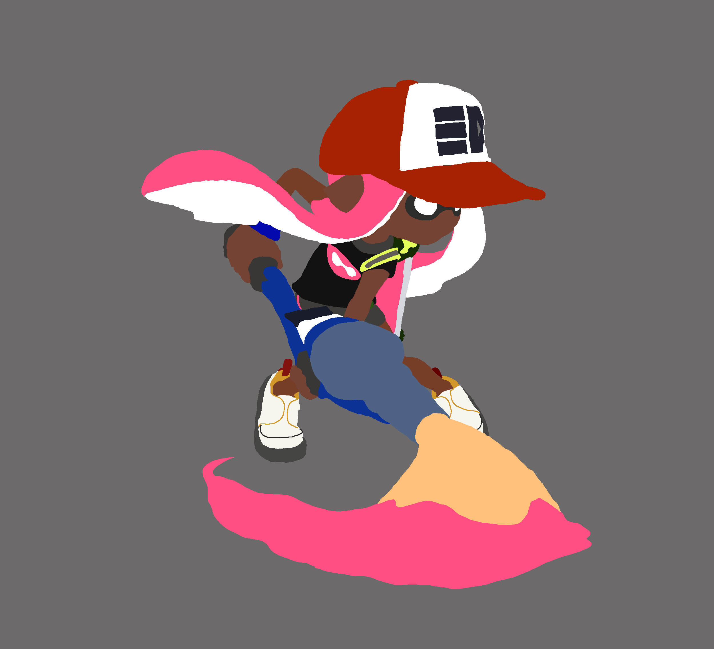 Splatoon Paintbrush by DexFord on DeviantArt