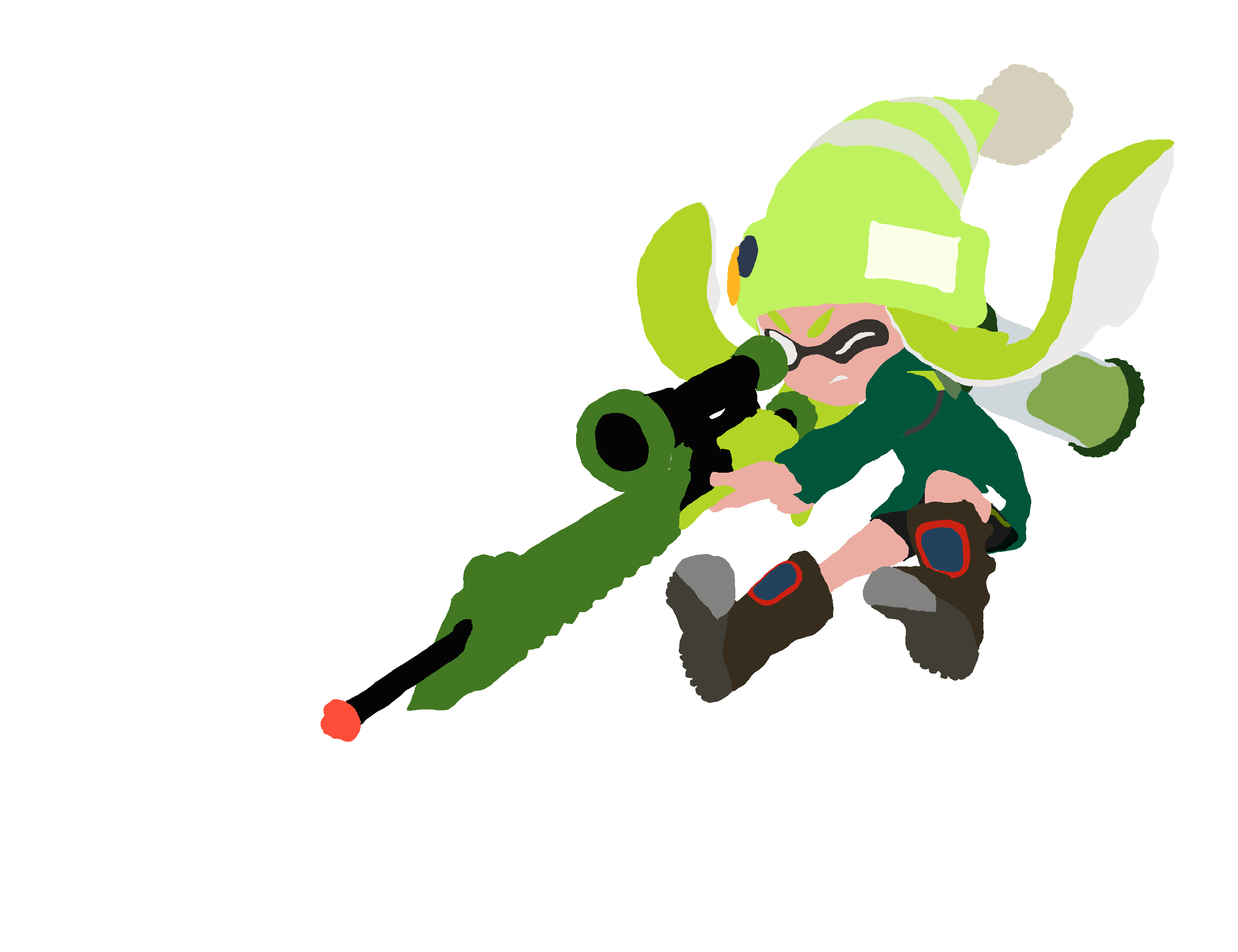 Splatoon Sniper by DexFord on DeviantArt