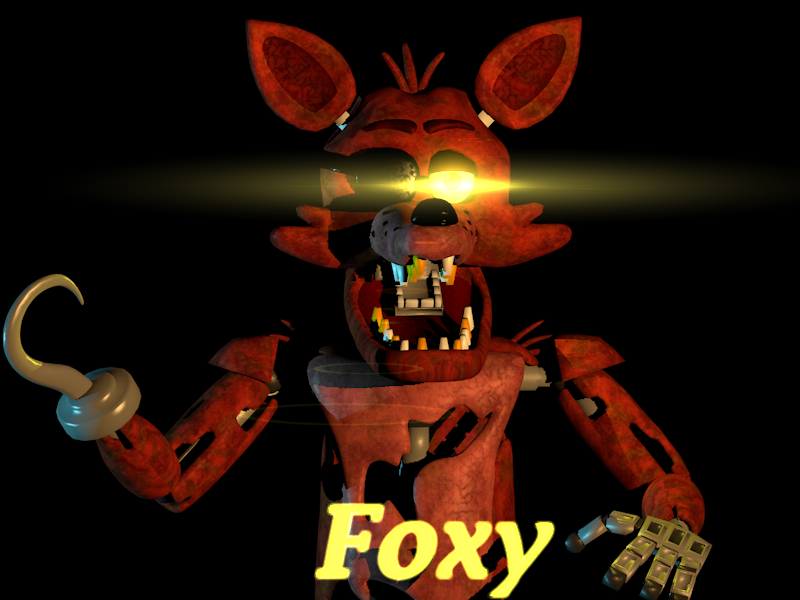 Foxy Render :V by adam1678ksn on DeviantArt