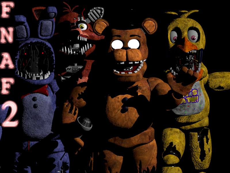 FNaF 2 Poster by adam1678ksn on DeviantArt