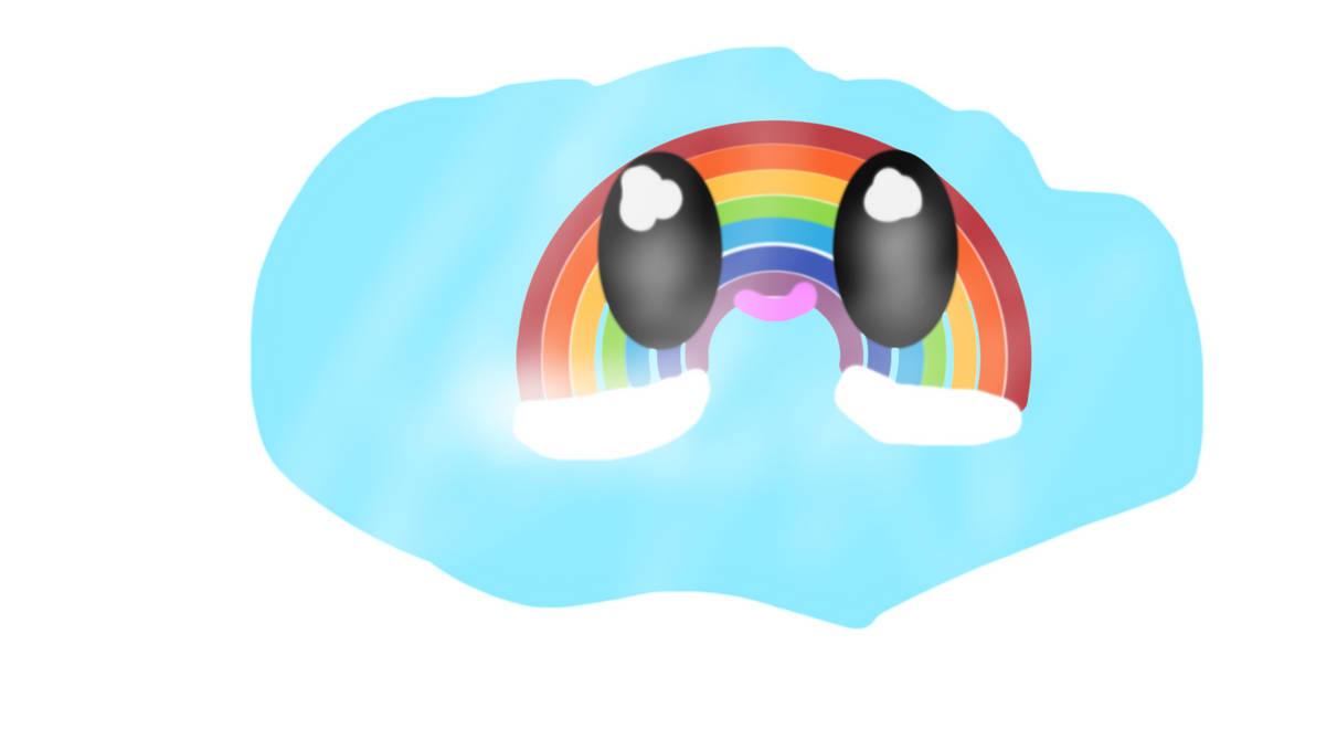 Cute Kawaii Rainbow by Draws4FunME on DeviantArt
