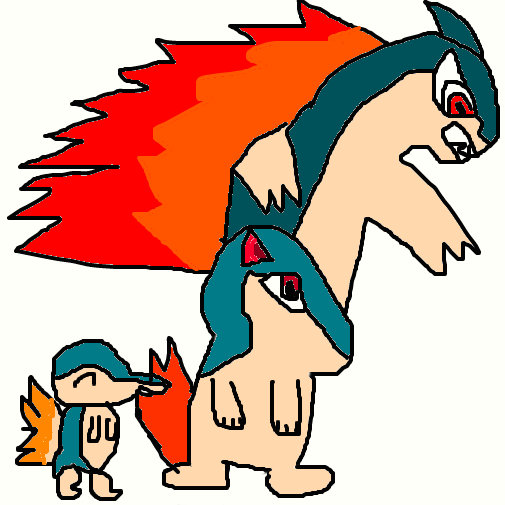 Cyndaquil Evolution Chain