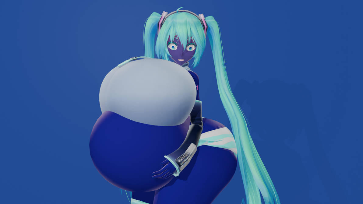 Miku Blueberry Inflation Video by RoseyCecilia on DeviantArt