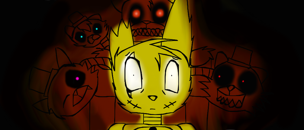 Nightmare and Springtrap by randomwolfdragon on DeviantArt