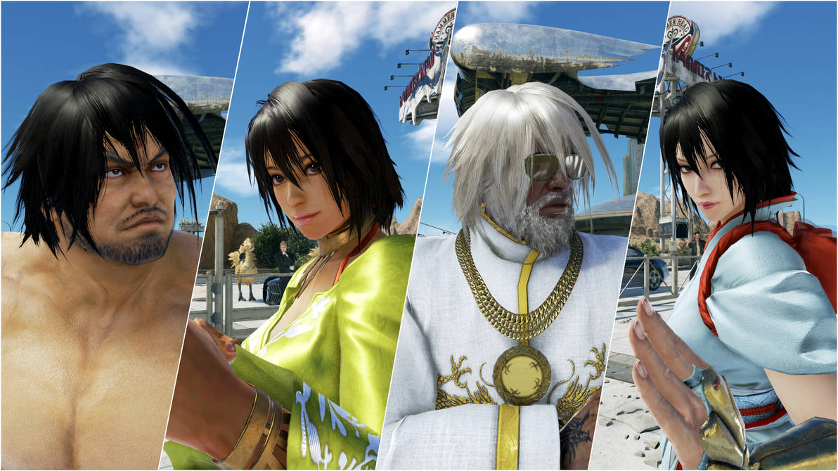 Tekken 7 Custom Hair(updated4.00) by SoupForSIuts on DeviantArt
