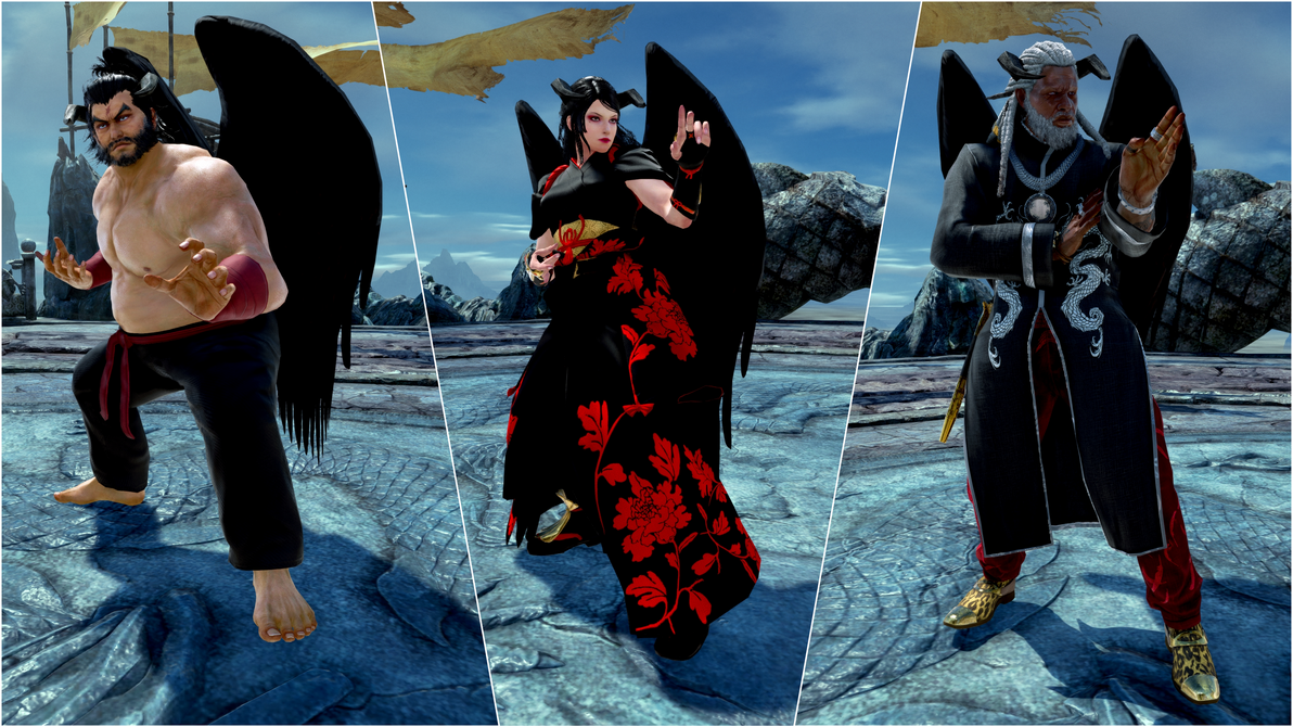 Devil Jin wings(updated4.00) by SoupForSIuts on DeviantArt