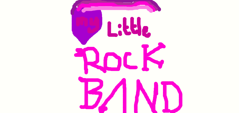 mlp rock band logo by candy789 on DeviantArt