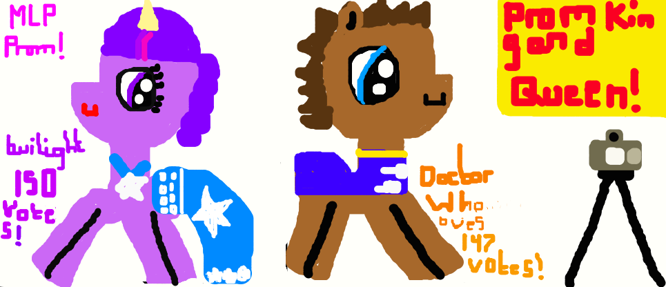 mlp prom King and Queen by candy789 on DeviantArt