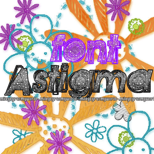 Font Astigma by FernandaaH on DeviantArt
