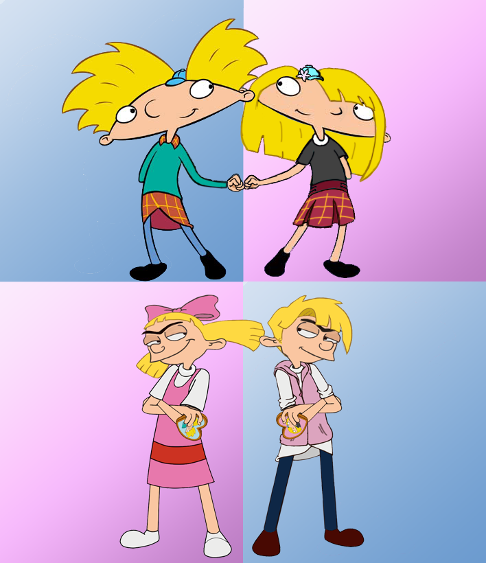 Hey Arnold Genderbend By Caydent On Deviantart