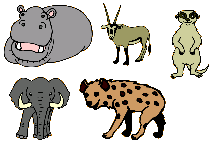 Animal Vectors - African by mabmb1987 on DeviantArt