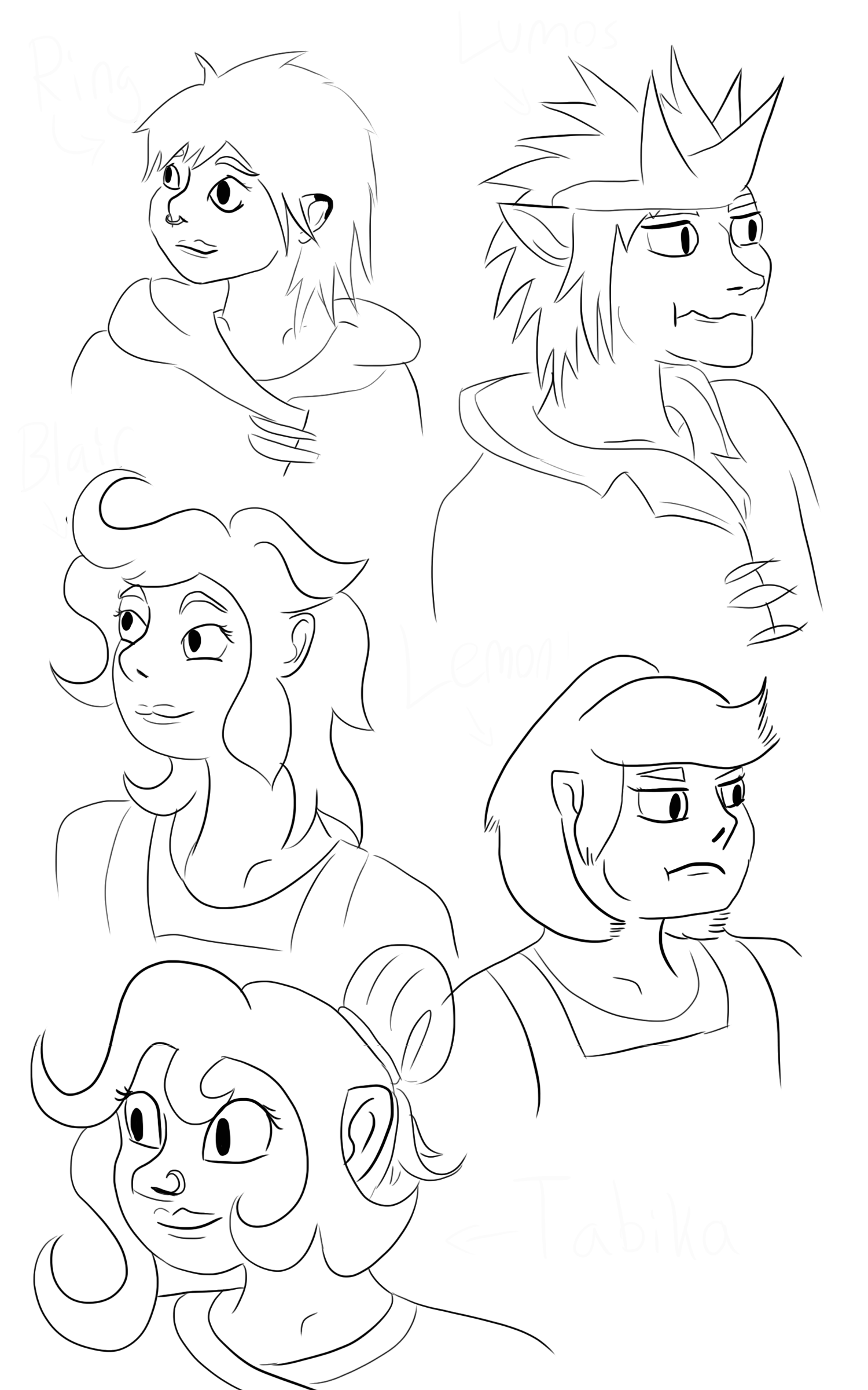 Humanoid Lines by OceanScone on DeviantArt