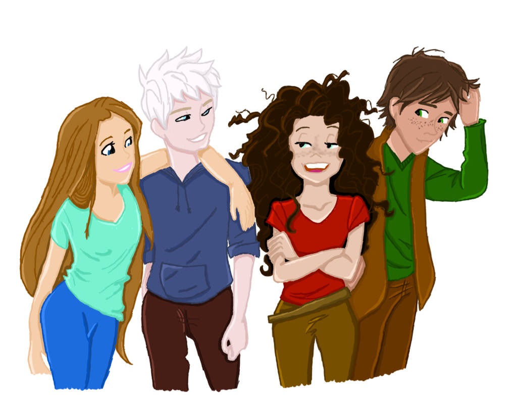 VJ, Jack, Luna and Hiccup by Sunset-Shimmer48 on DeviantArt