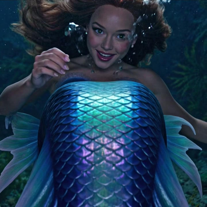 Look to my mermaid tail, wanna to touch it? (giggl by brianmcsorle on ...