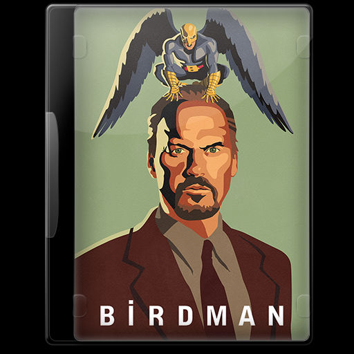 Birdman (2014) Movie DVD Icon by A-Jaded-Smithy on DeviantArt