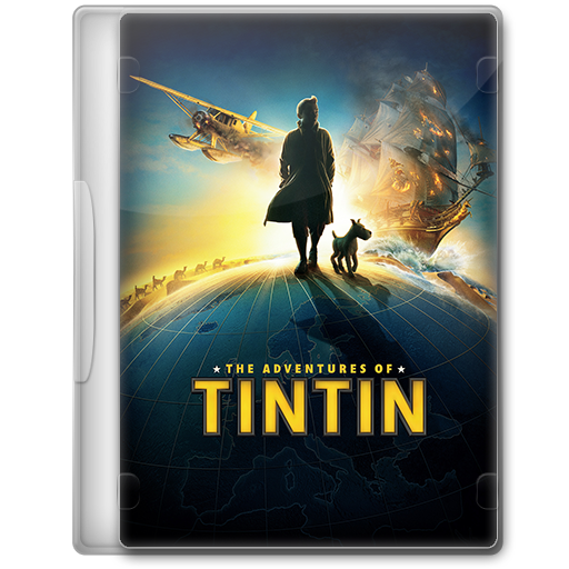 The Adventures of Tintin (2011) Movie DVD Icon by A-Jaded-Smithy on ...