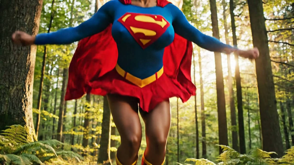 AI Video Supergirl Learn To Fly by bradbarry2 on DeviantArt