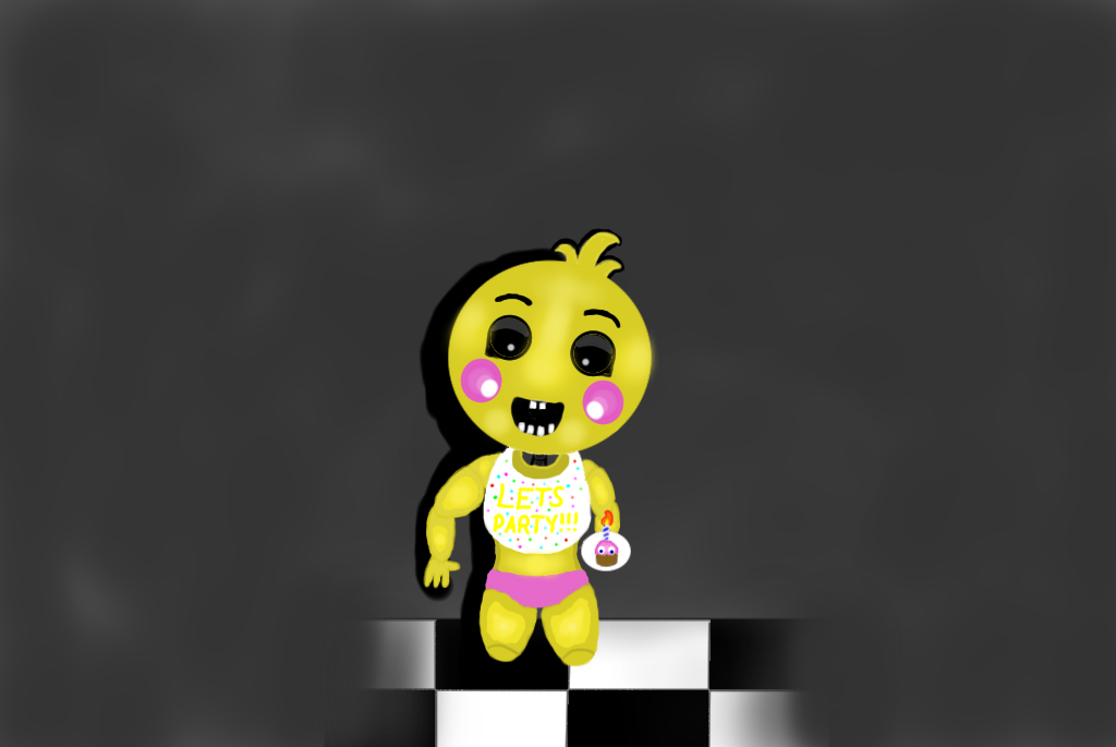 Toy Chica Art Trade Improved by SherbetART on DeviantArt
