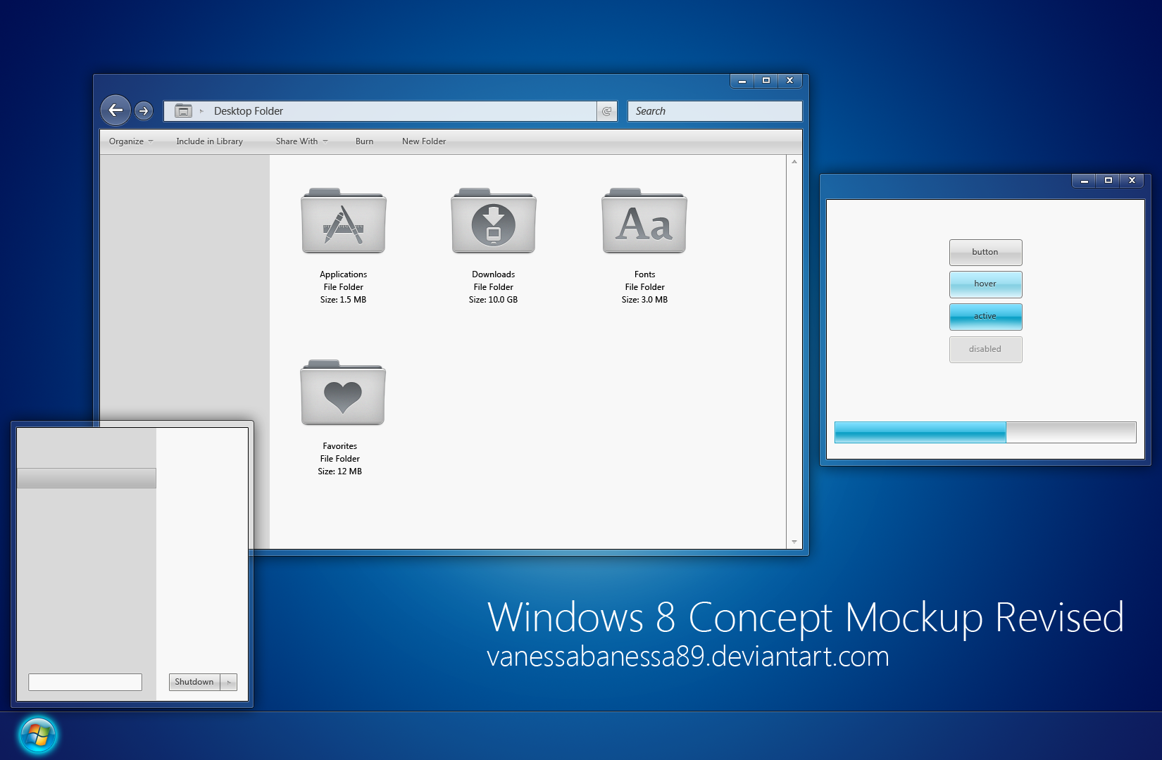 Windows 8 Concept Revised by vanessabanessa89 on DeviantArt