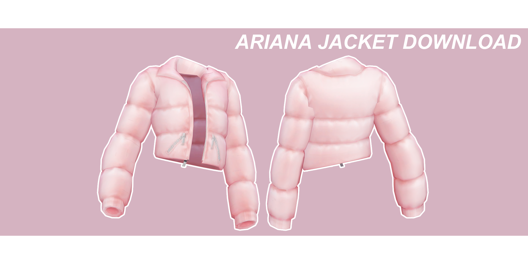 MMD DL - ARIANA JACKET by ghoulishjulie on DeviantArt