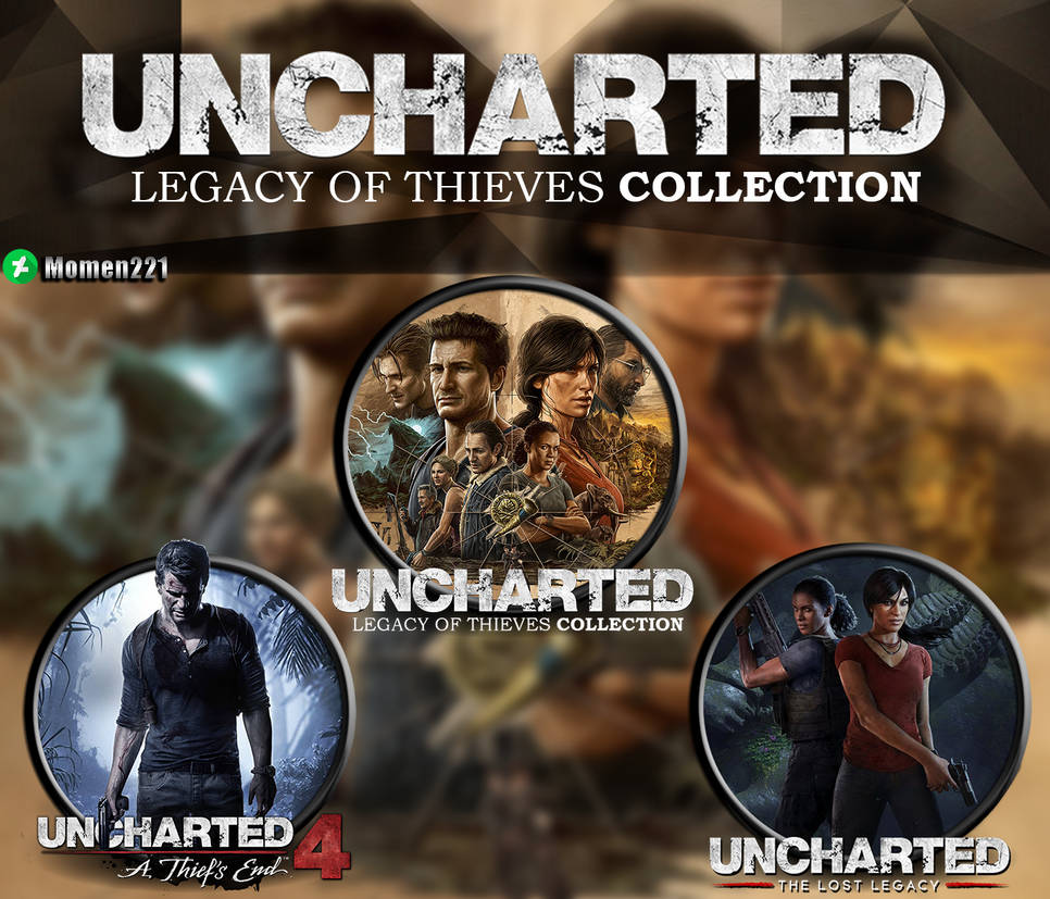 Uncharted Legacy Of Thieves Collection Icon by Momen221 on DeviantArt