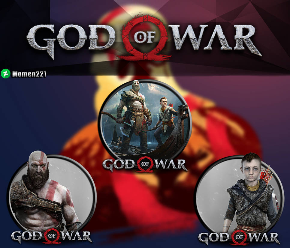 God of War 4 icon by Momen221 on DeviantArt