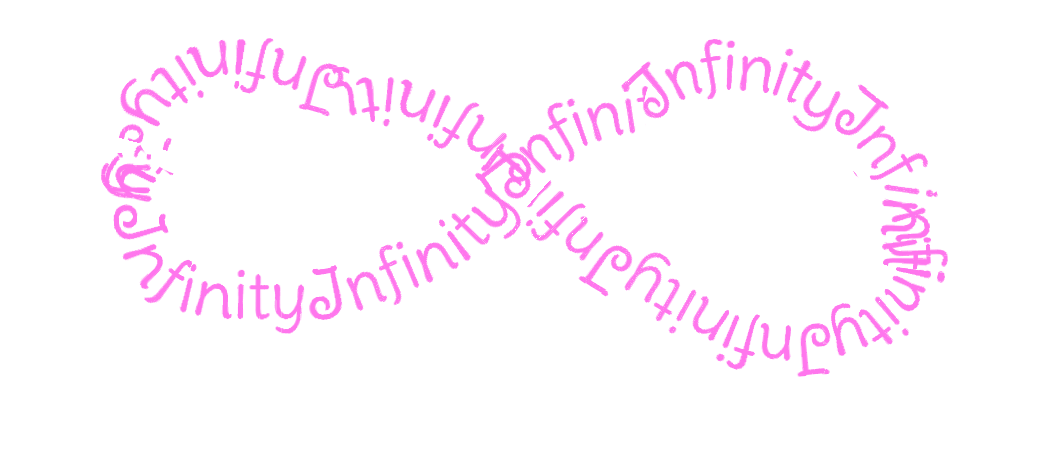 Infinity Text and Symbol PNG by CuteBear08 on DeviantArt