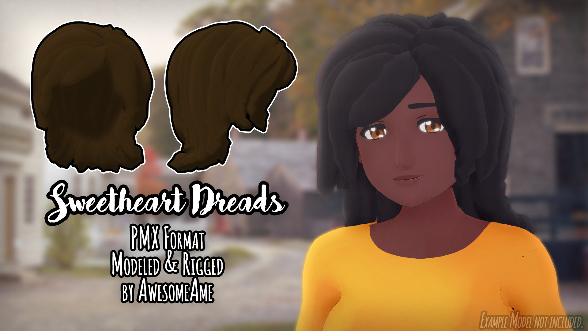 MMD | Sweetheart Dreads | Download by AwesomeAme on DeviantArt