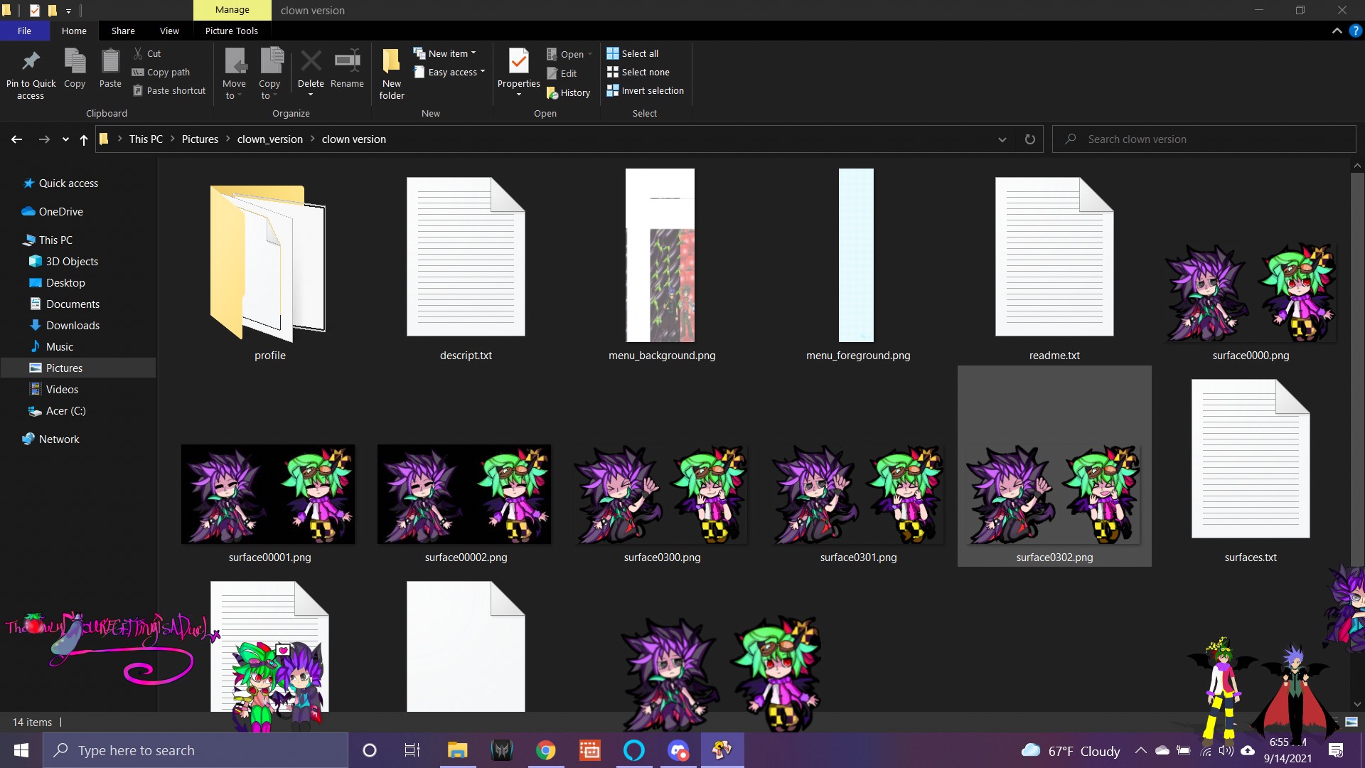 counterpartsipping flele (clown shell) by onlyDyougetisaDuel on DeviantArt