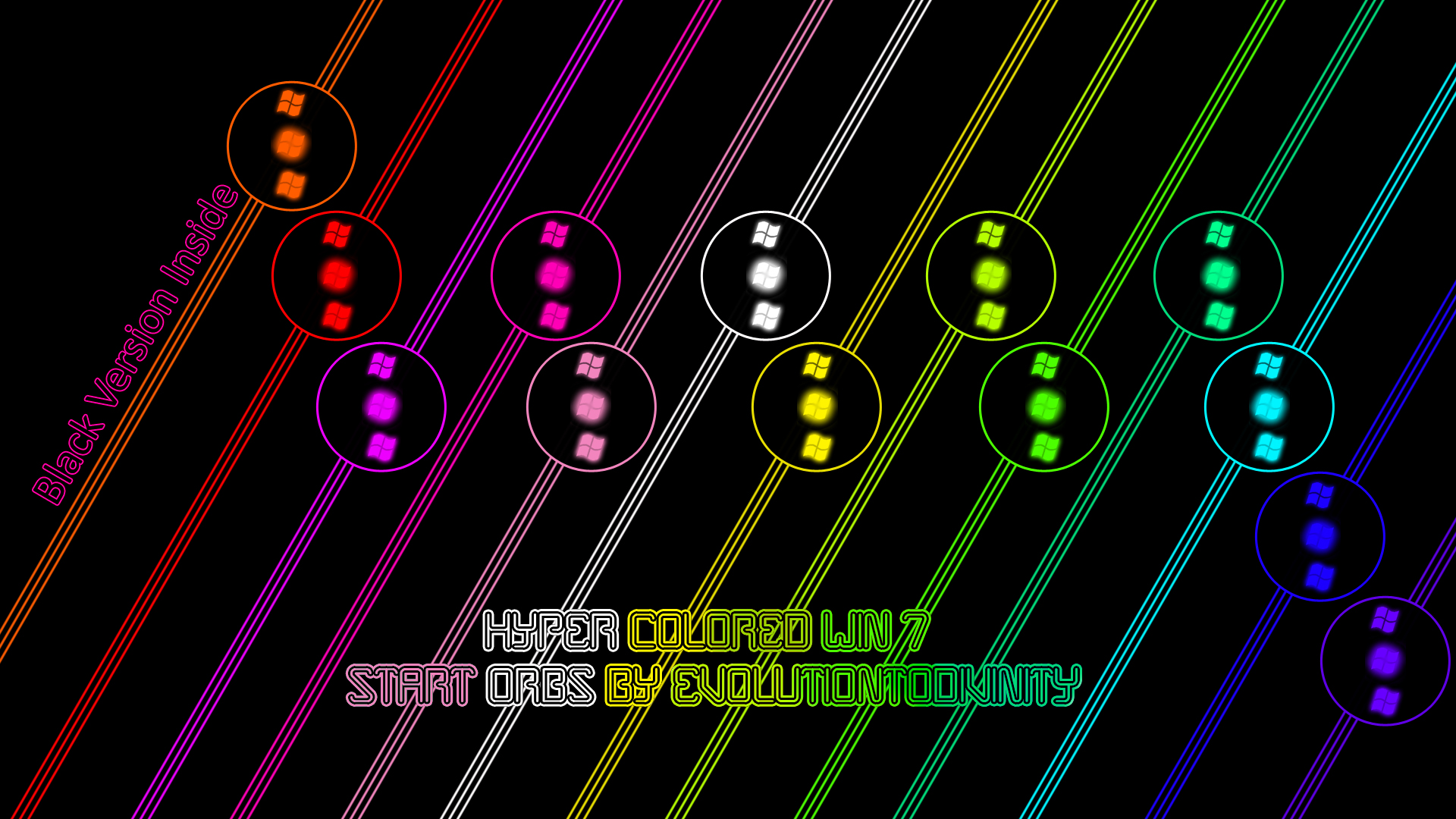 Custom Colored Start Orbs Set by Evolutiontodivinity on DeviantArt