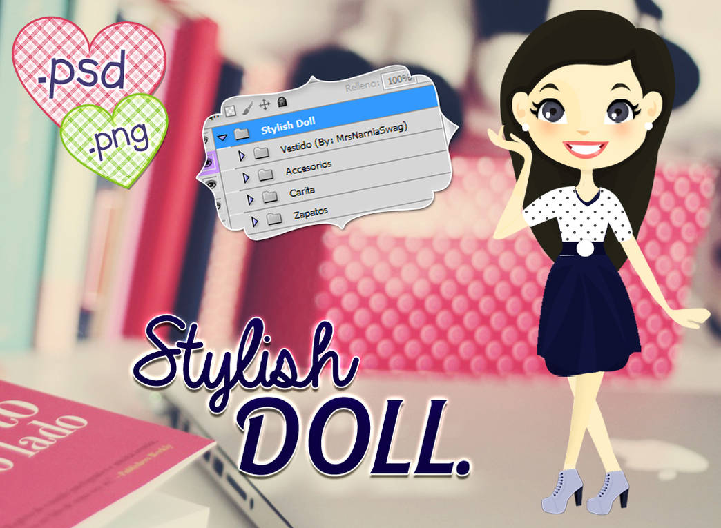Stylish Doll ~ PNG y PSD by DanyIslas on DeviantArt