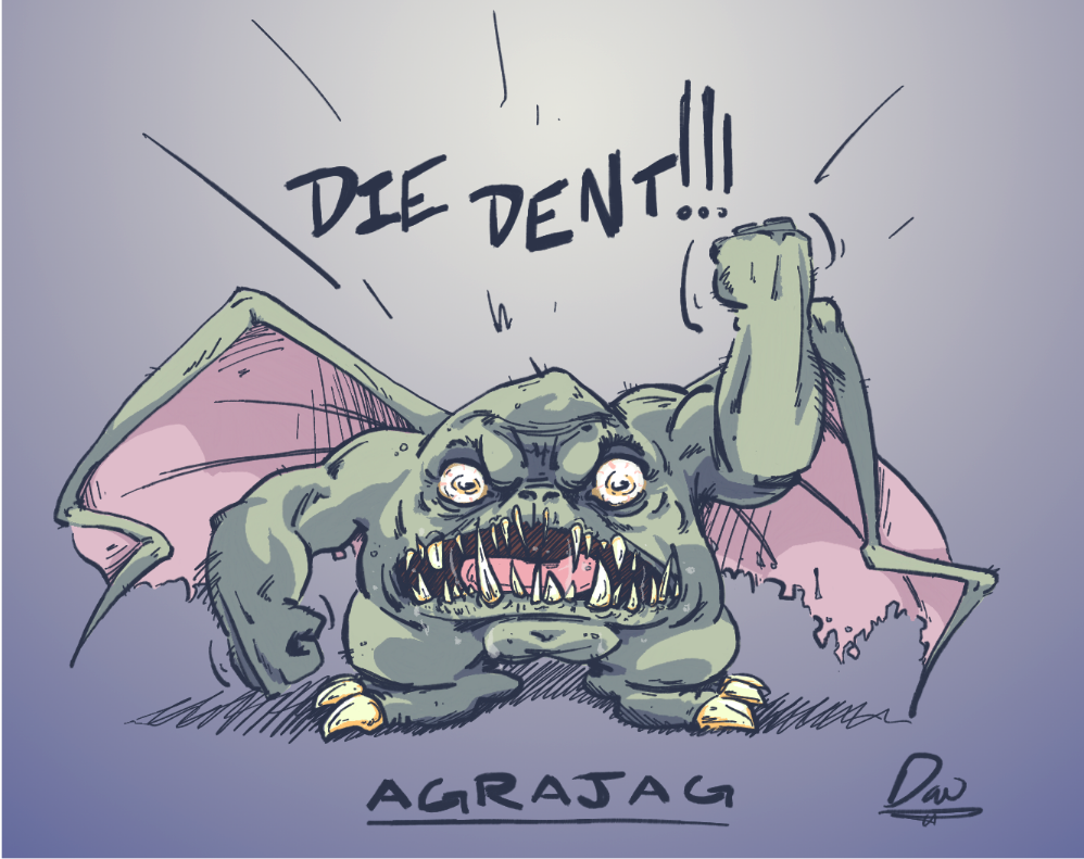 Agrajag the Prolonged by YetiSketches on DeviantArt