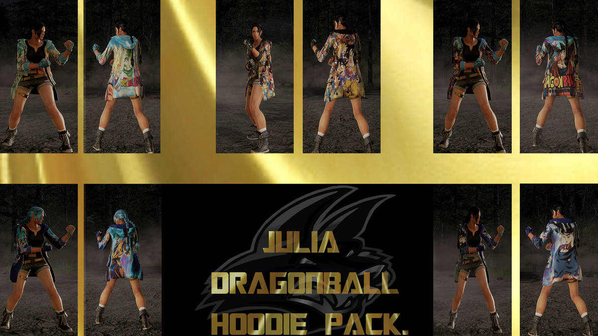 Julia Dragonball Hoodie Pack by rlusion on DeviantArt