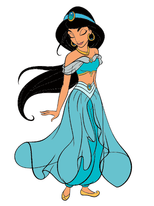 Princess Jasmine (My Version) (Colored) by IORArts on DeviantArt