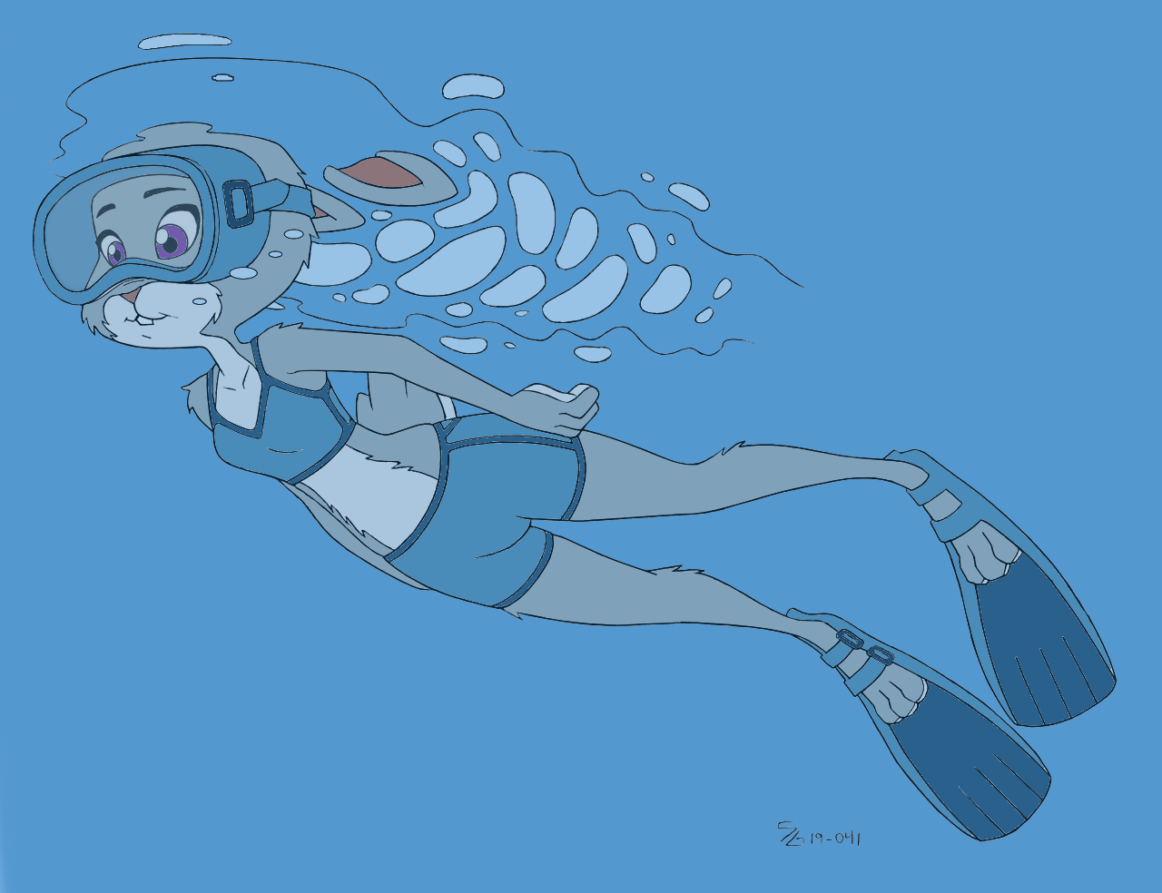 FAN - Zootopia - Judy's Swim part 2 of 8 by shoxxe on DeviantArt