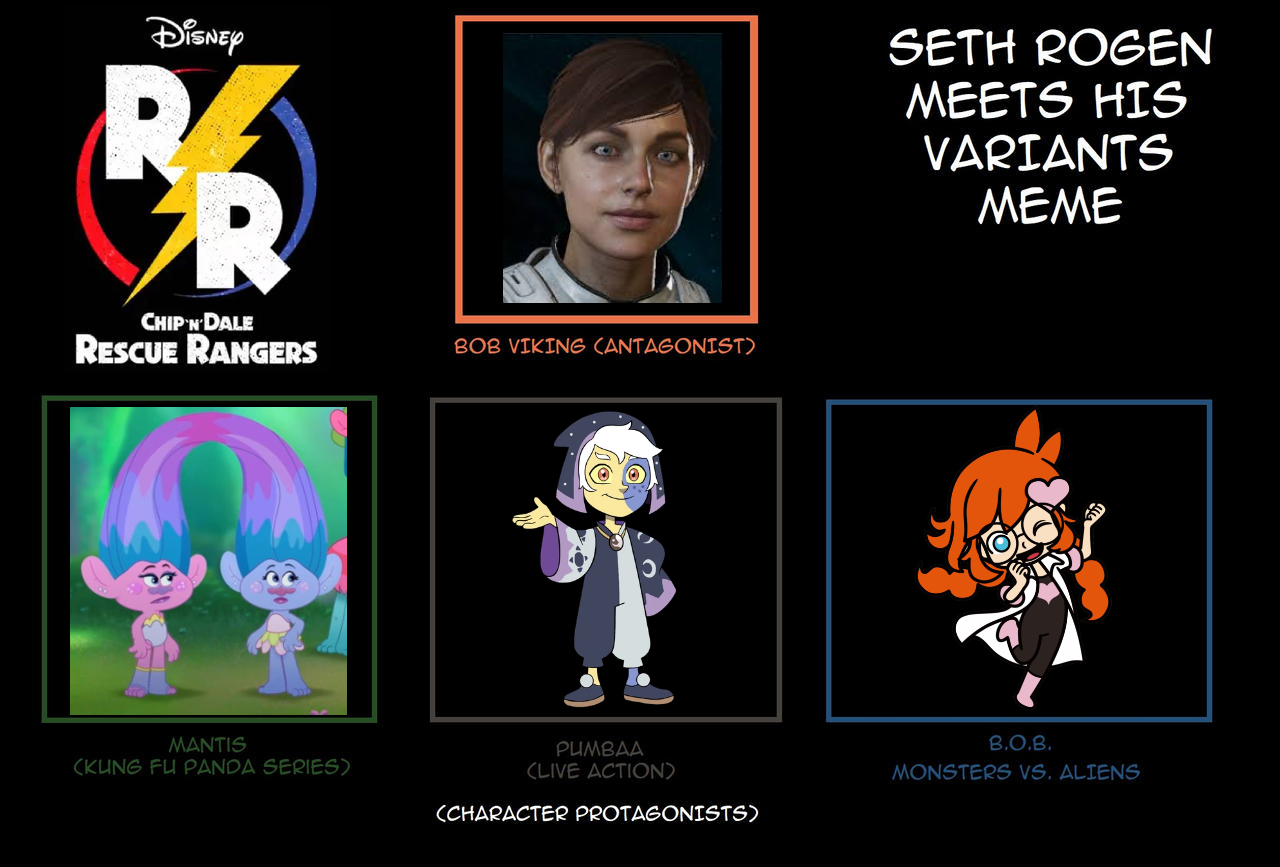 Fryda Wolff meets her Variants by IORArts on DeviantArt