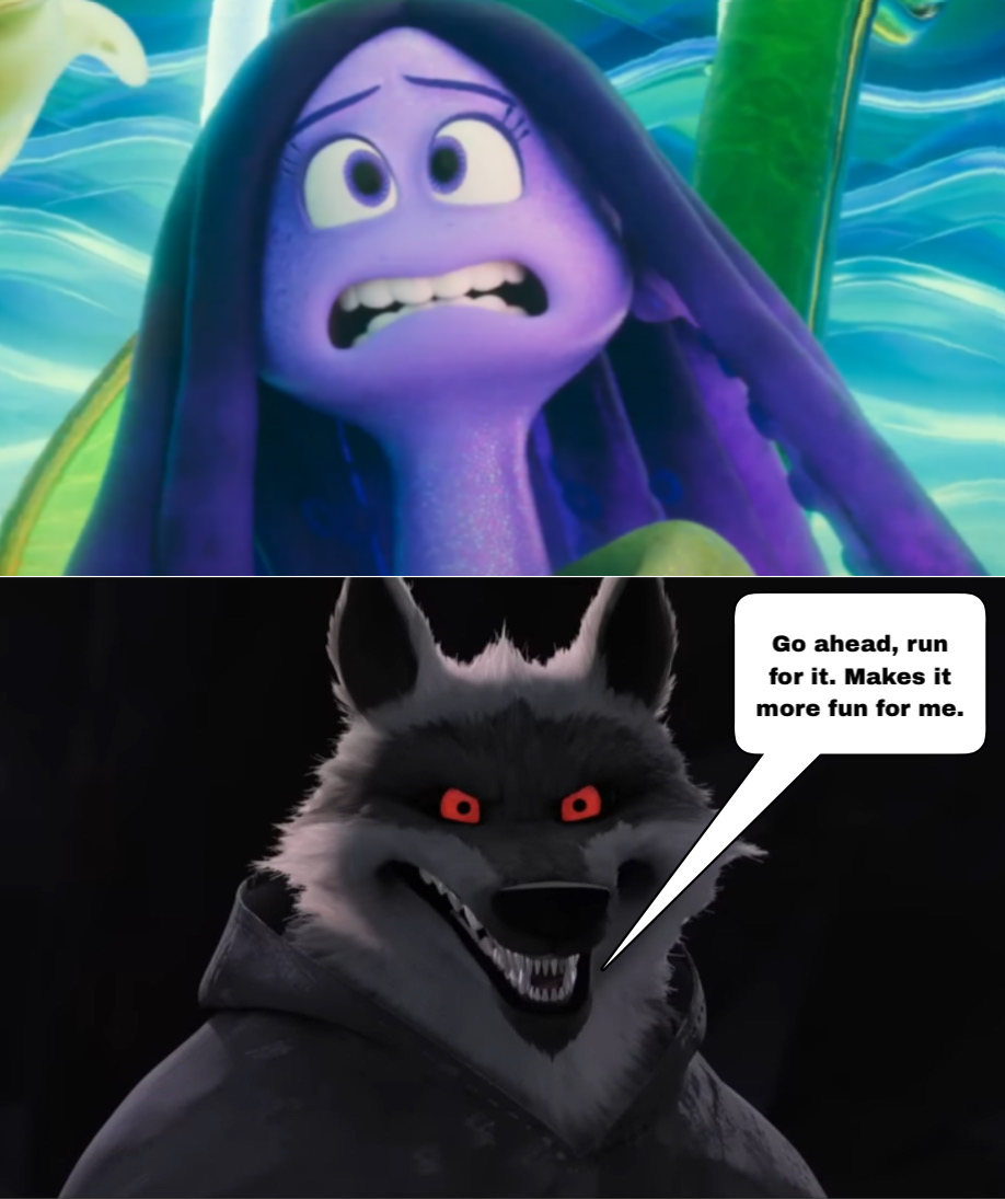 Death Tells Ruby Gillman to Run For It by IORArts on DeviantArt