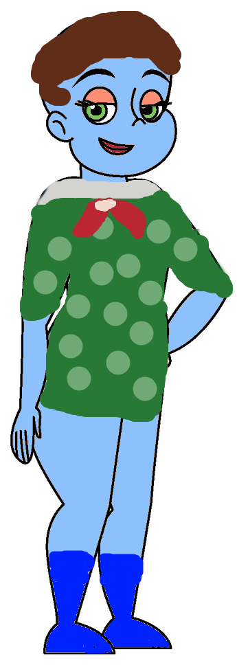 Humanized Madame Blueberry by IORArts on DeviantArt