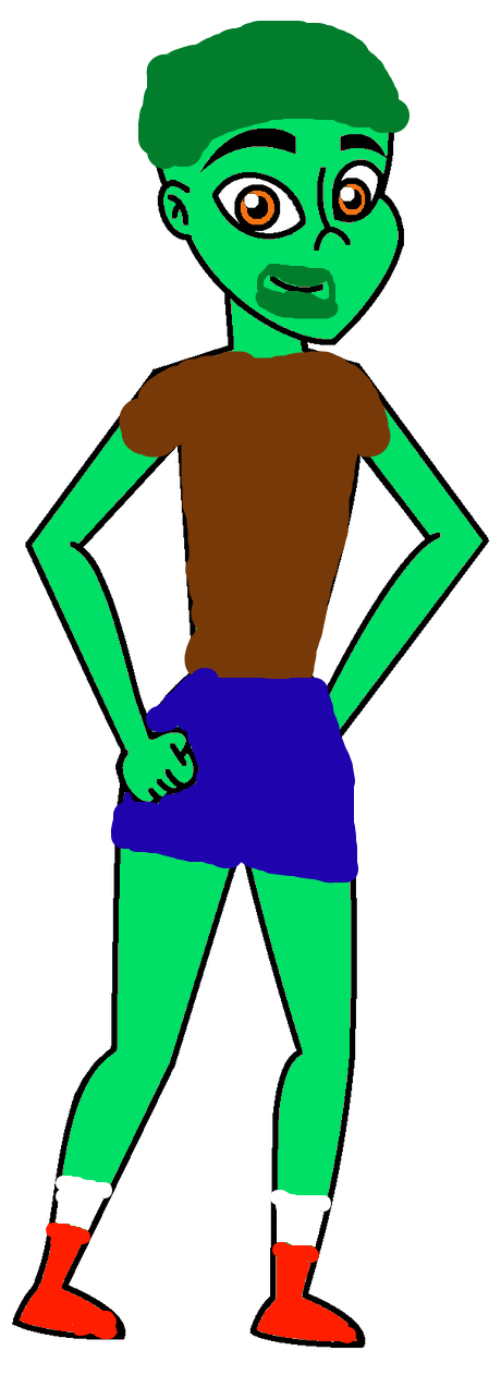 Adult Humanized Junior Asparagus by IORArts on DeviantArt