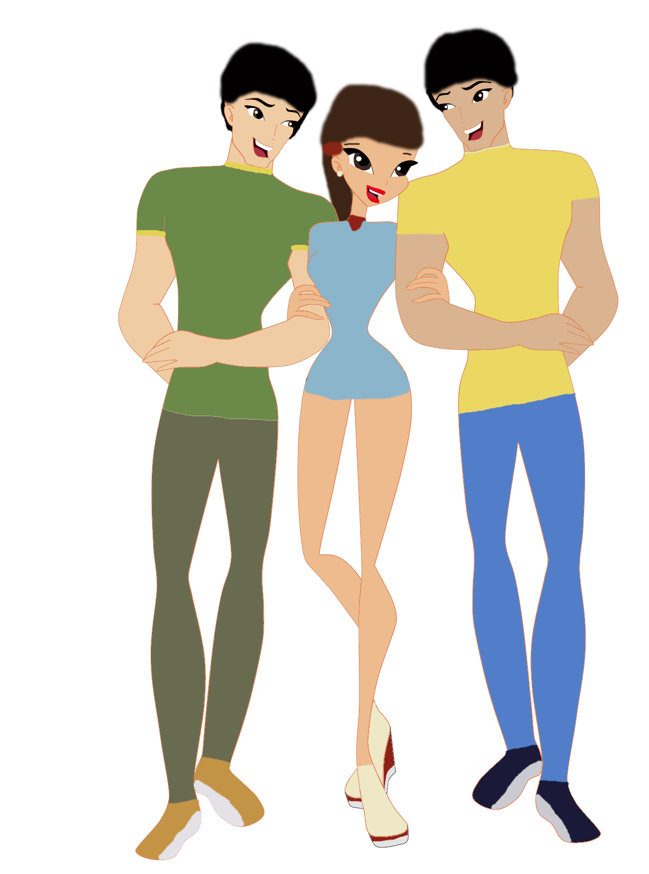 Max, Emmy and Enrique (Winx Club Style) by IORArts on DeviantArt