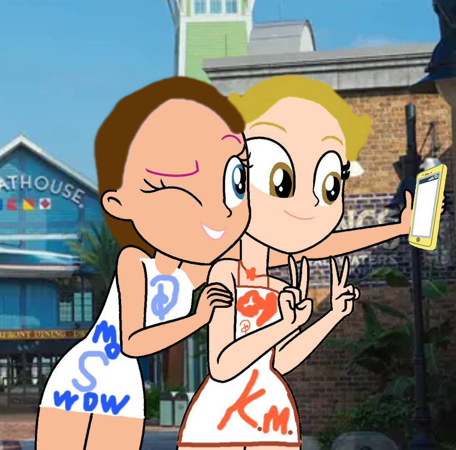 Kryssa and Stacy at Disney Springs by IORArts on DeviantArt