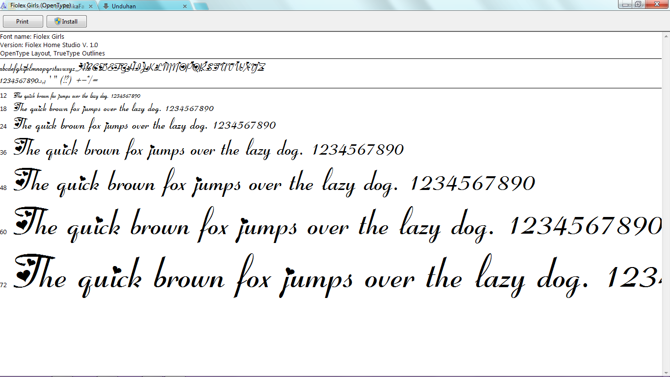 Fiolex Girl Font by RafikaFakhirArt on DeviantArt