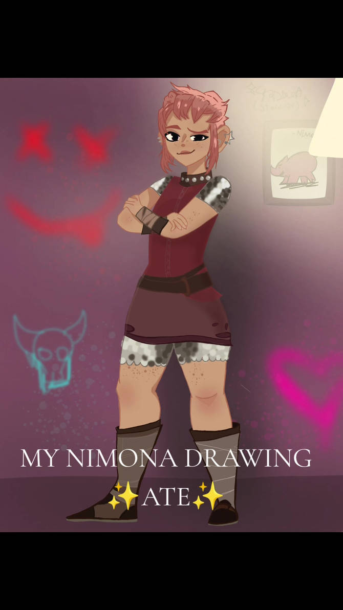 Nimona Fanart!!! by Stardustcommissions on DeviantArt