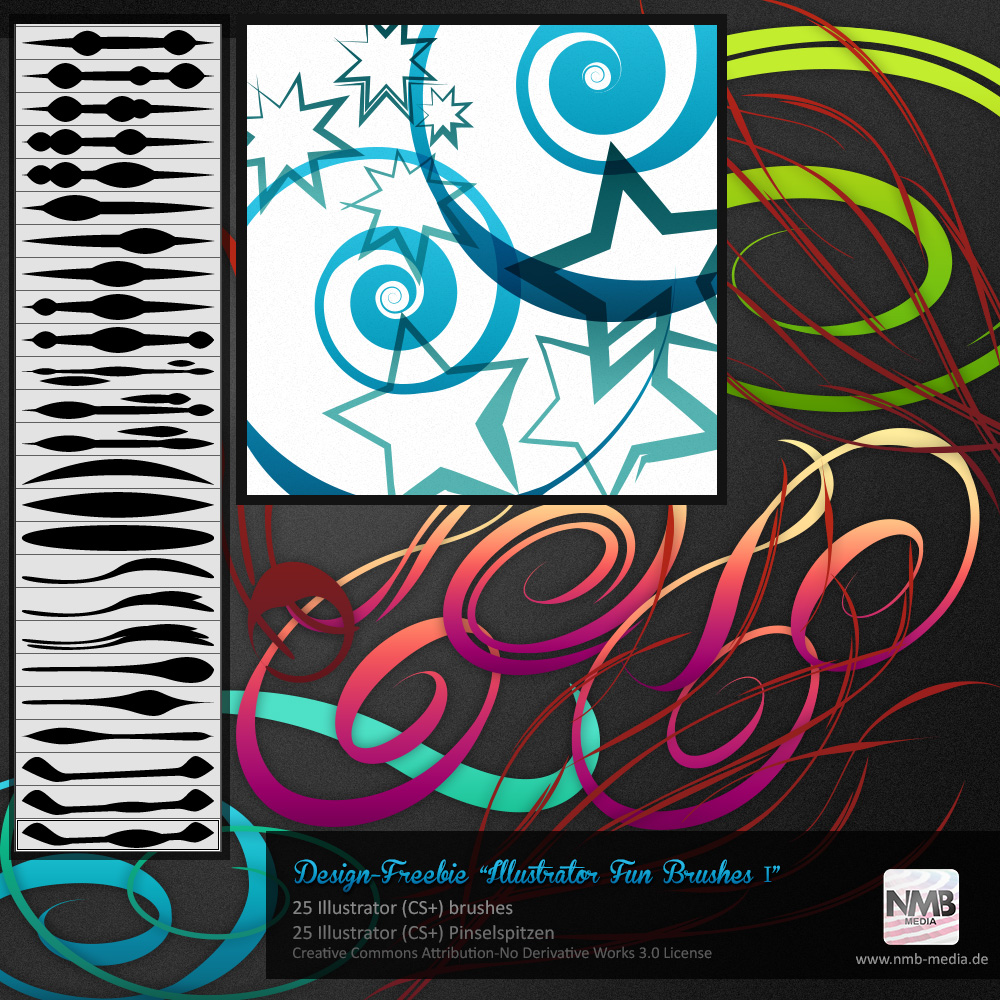 25 Illustrator (CS+) Fun Brushes I by Hexe78 on DeviantArt