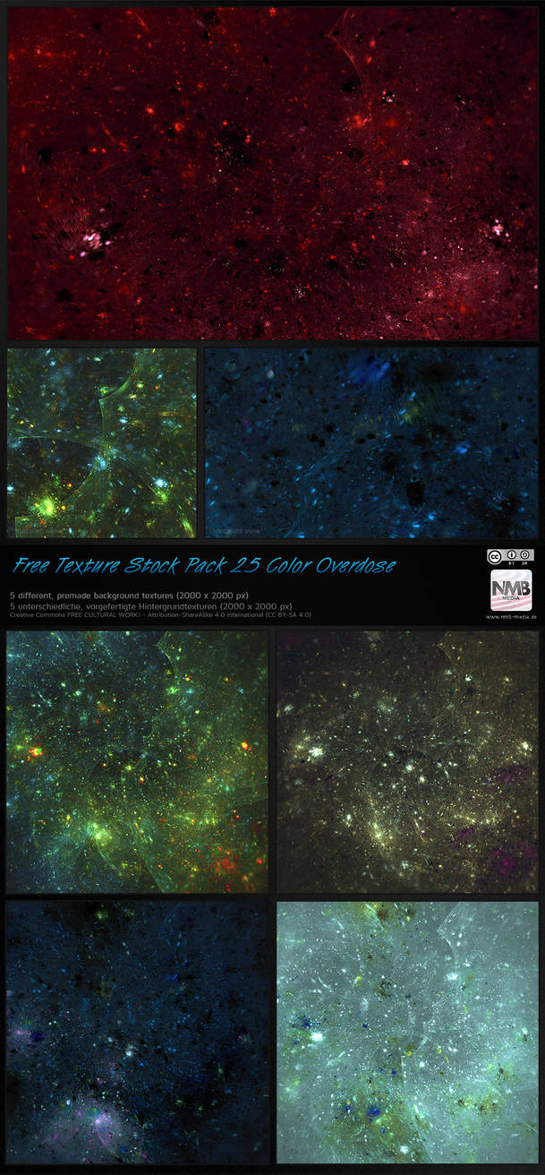 Texture Stock Pack 25 - Color Overdose by Hexe78 on DeviantArt
