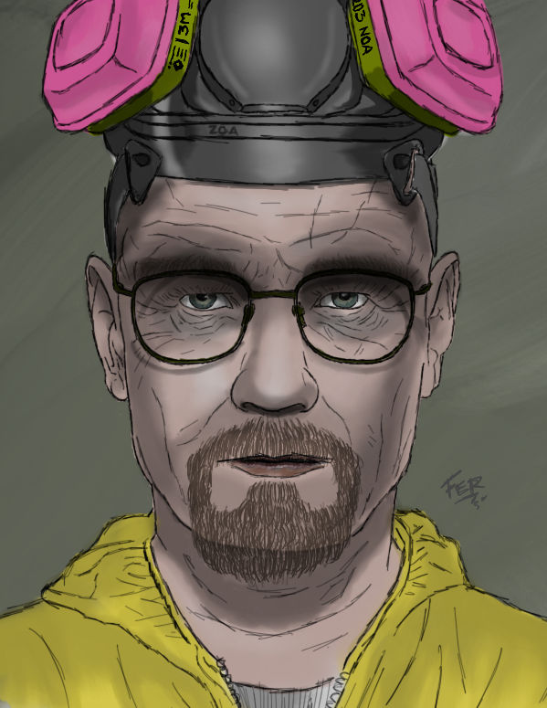 The one who knocks - Walter White by Radagast08 on DeviantArt