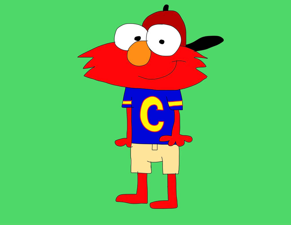 Elmo wearing Chuck Es Blue Cool Chuck Shirt by Kermitmasterpiece on ...
