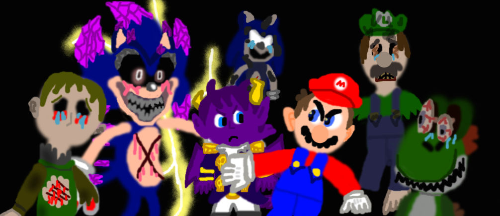 Triple Trouble (Mario x Ikuko Tsukino version) by MrArt26021986 on ...