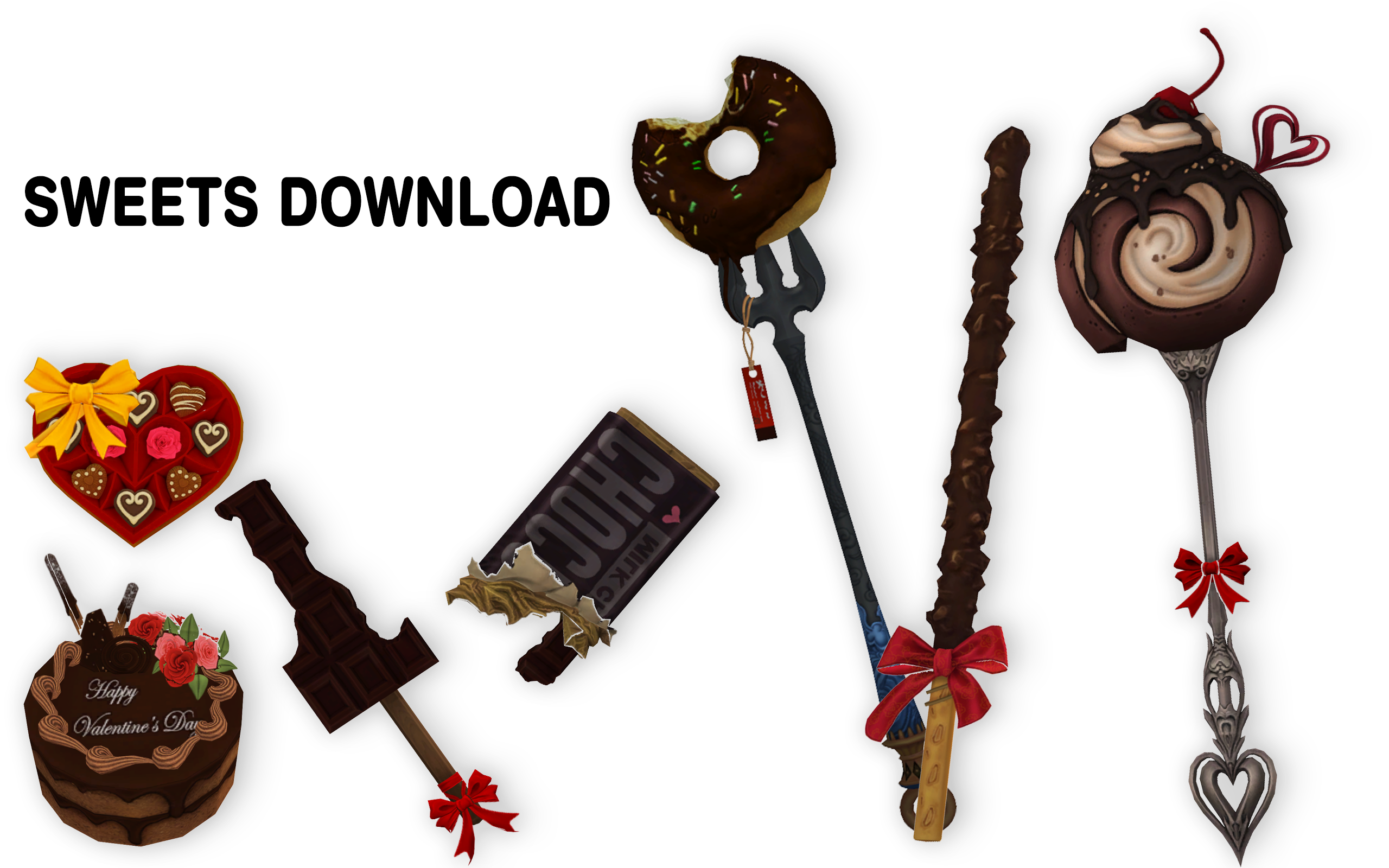 MMD BnS Sweets DL by UnluckyCandyFox on DeviantArt