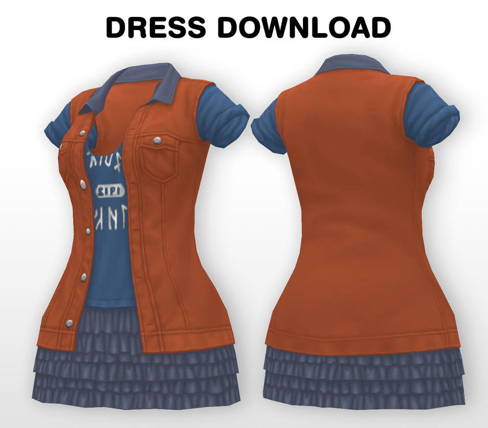 MMD Dress DL by UnluckyCandyFox on DeviantArt